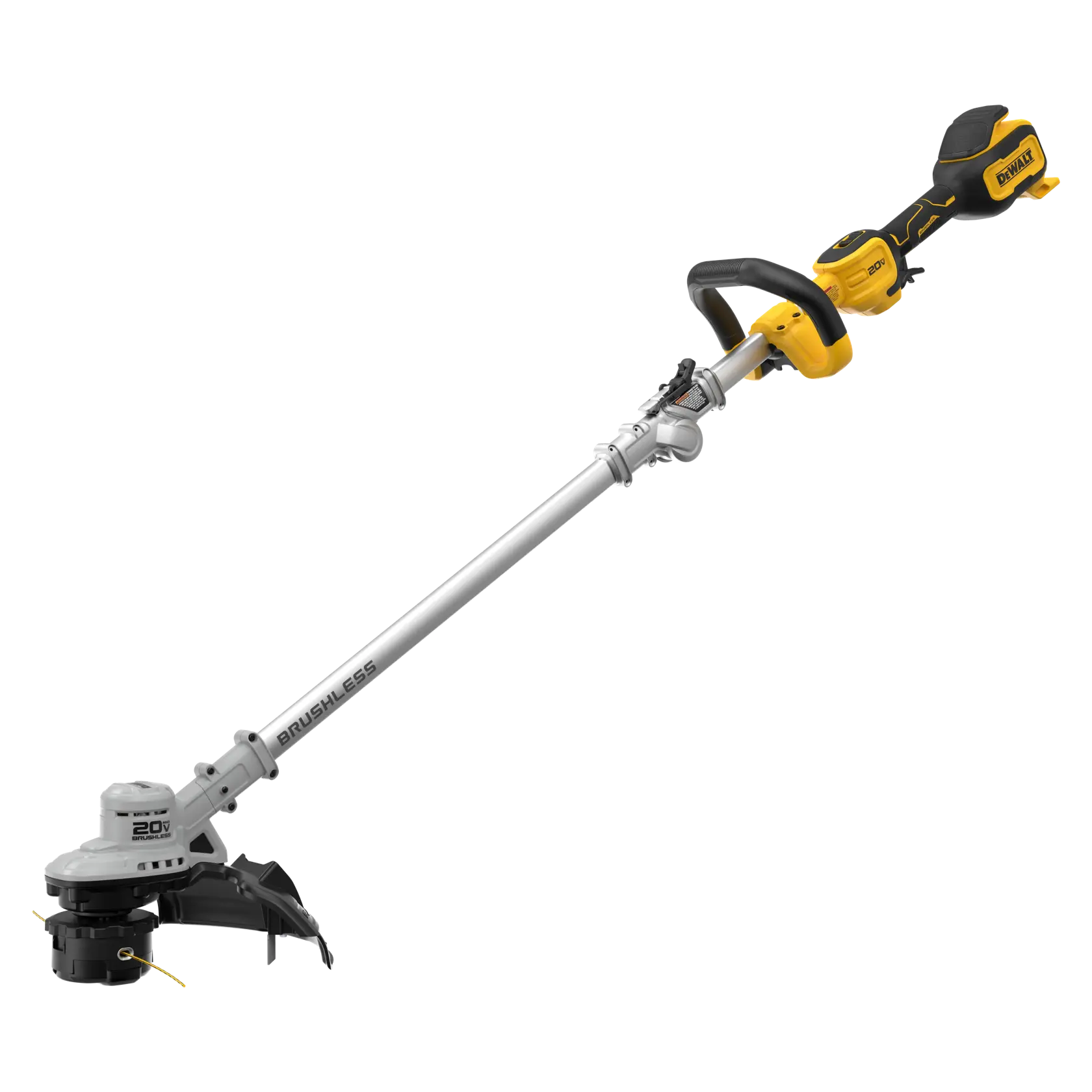 DEWALT 20V MAX Brushless Cordless Foldable String Trimmer, Tool Only ...
