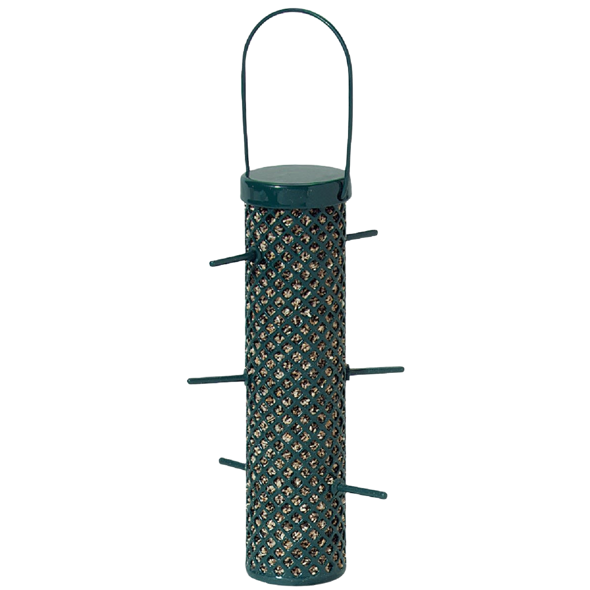 C&S Nugget Green Wire Tube Bird Feeder, 24 oz. – Hartville Hardware