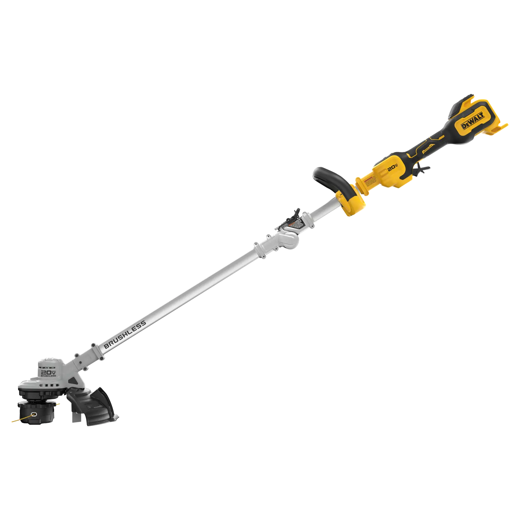 DEWALT 20V MAX Brushless Cordless Foldable String Trimmer, Tool Only ...