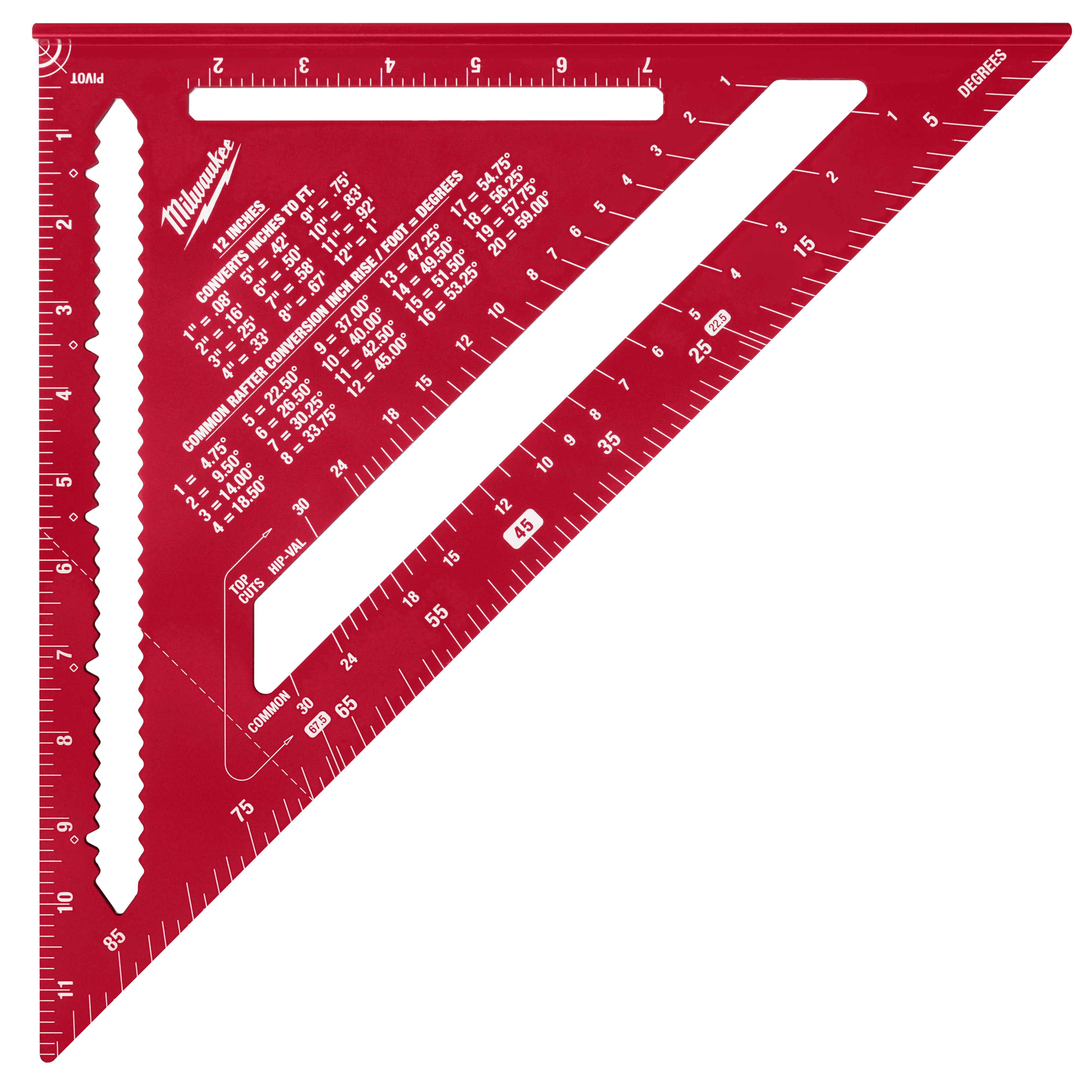 Milwaukee 12" Rafter Square – Durable & Precise Tool – Hartville Hardware