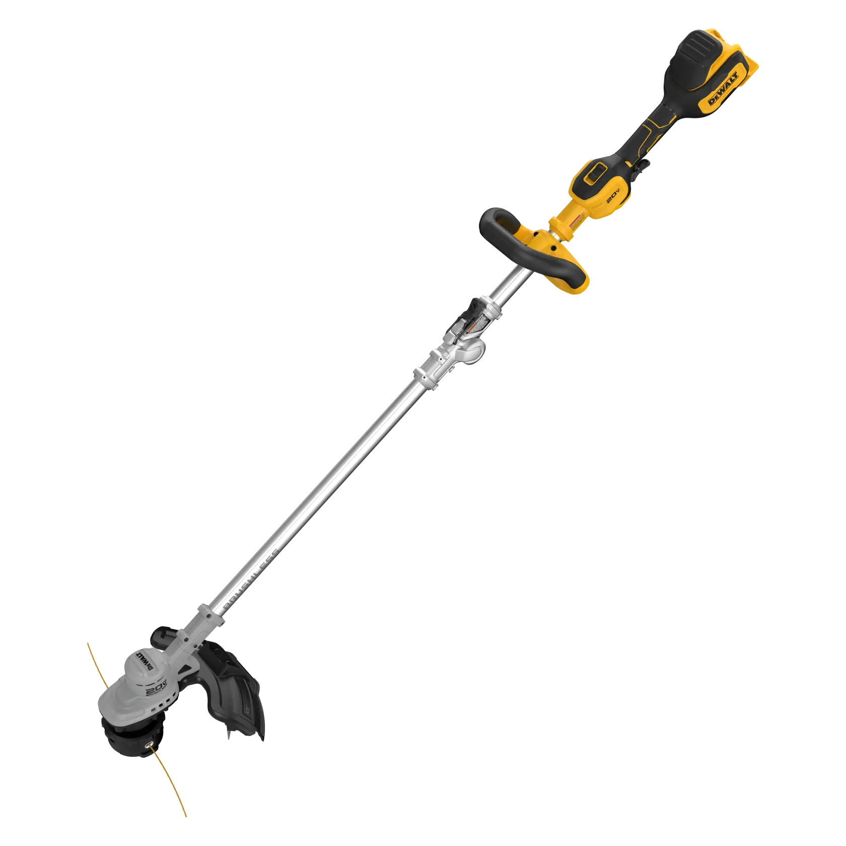 DEWALT 20V MAX Brushless Cordless Foldable String Trimmer, Tool Only ...